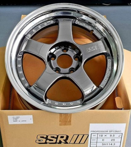 SSR SP1 SBC 18x9.5 +25 HP 5-114.3 – Autotechnik Wheels