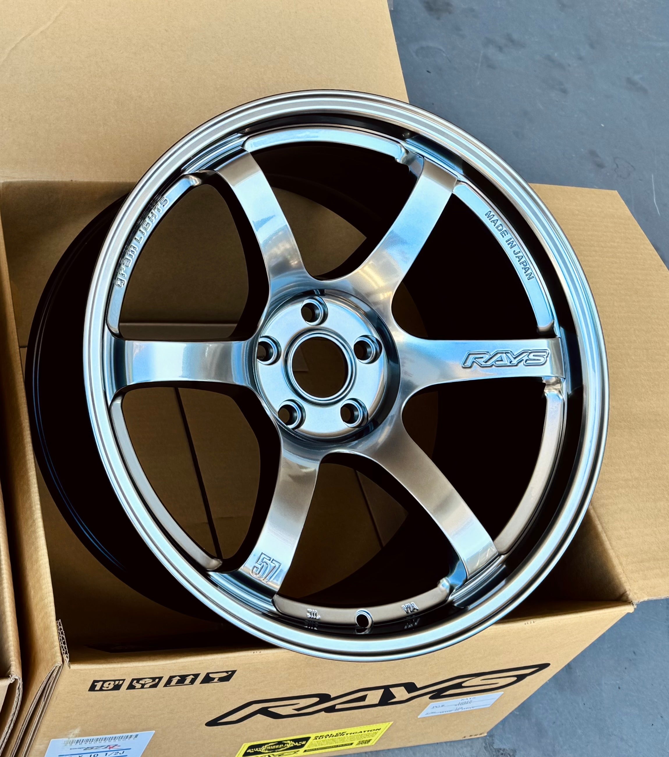 RAYS 57DR GRACE SILVER 19x9.5 +25 | 19x10.5 +35 5-112 FOR A90 SUPRA ...